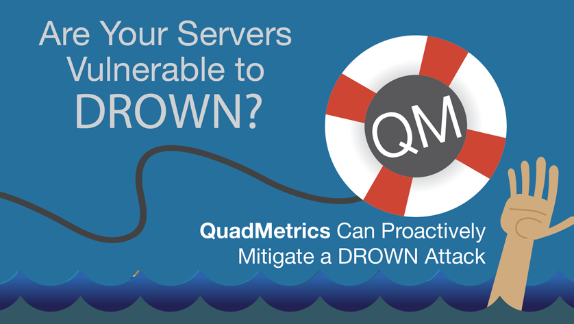 Proactive Mitigation of DROWN Attacks with QuadMetrics - Merit